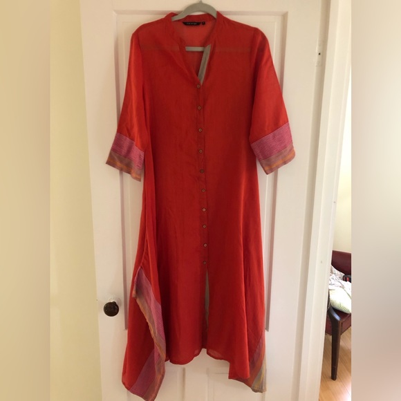 Melange | Dresses | Melange Boho Long Tunicdress | Poshmark